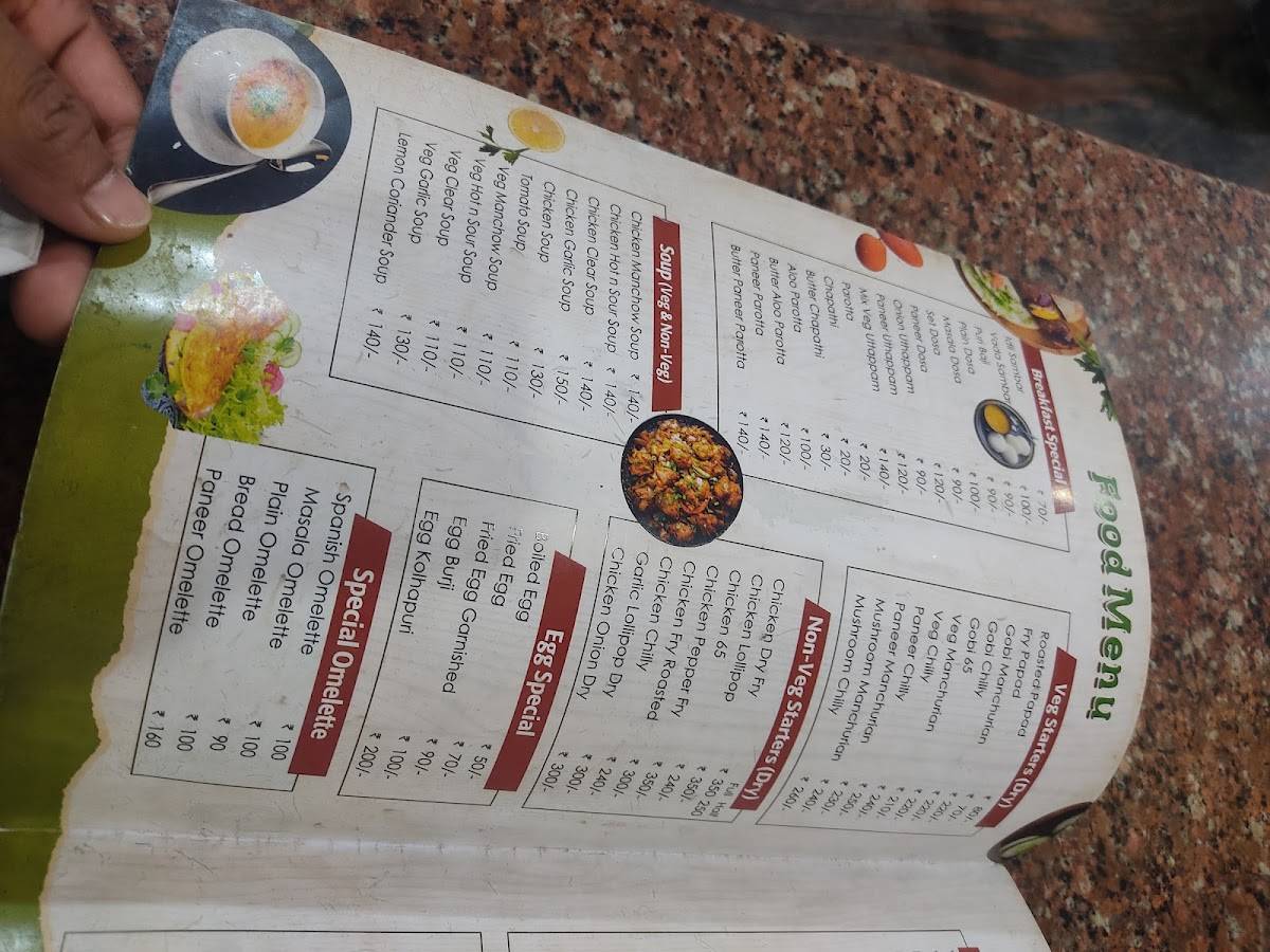 Menu at Goan Foodland Restaurant (Chinese, Indians & Kerala style ...