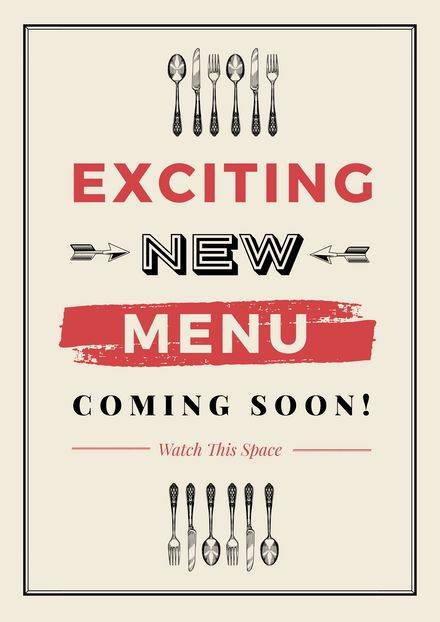 Menu at Goodwill Social Club, Myerstown