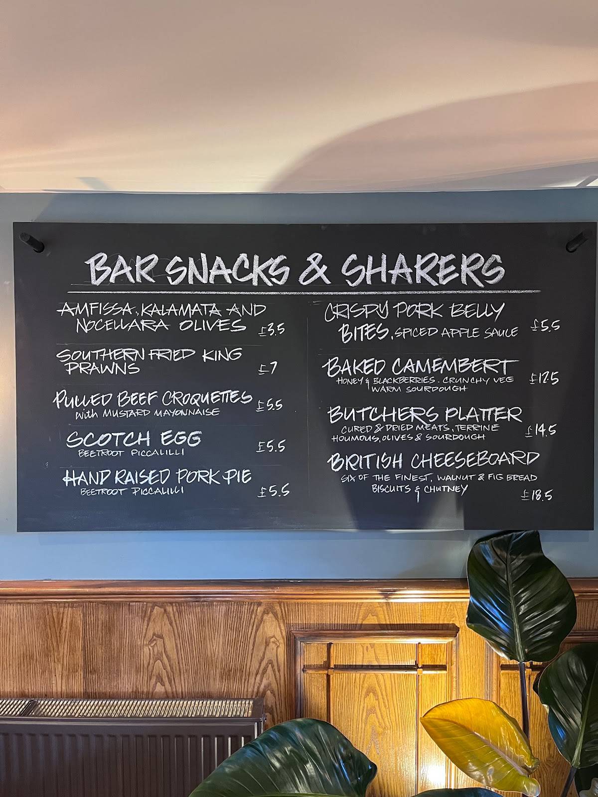 Menu at The Ship pub & bar, Elswick