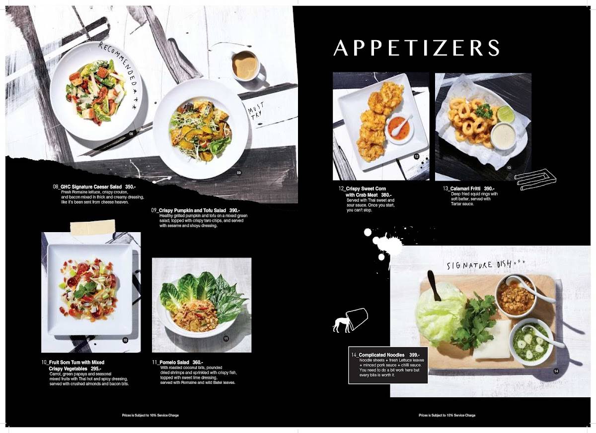 Menu at Greyhound Café Robinsons Magnolia restaurant, Quezon City