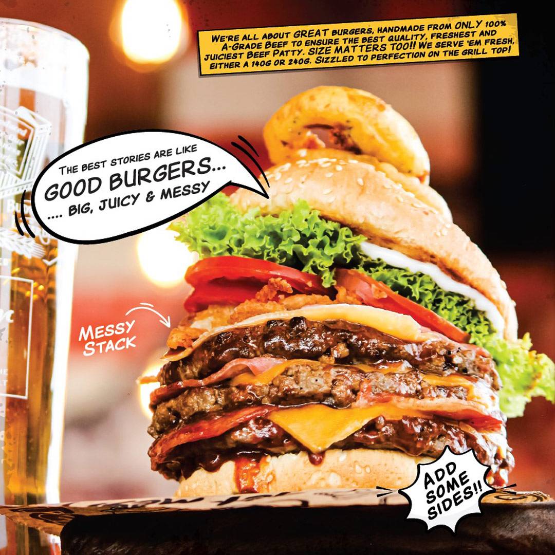 Menu at GrubHouse Diner restaurant, Trichardt