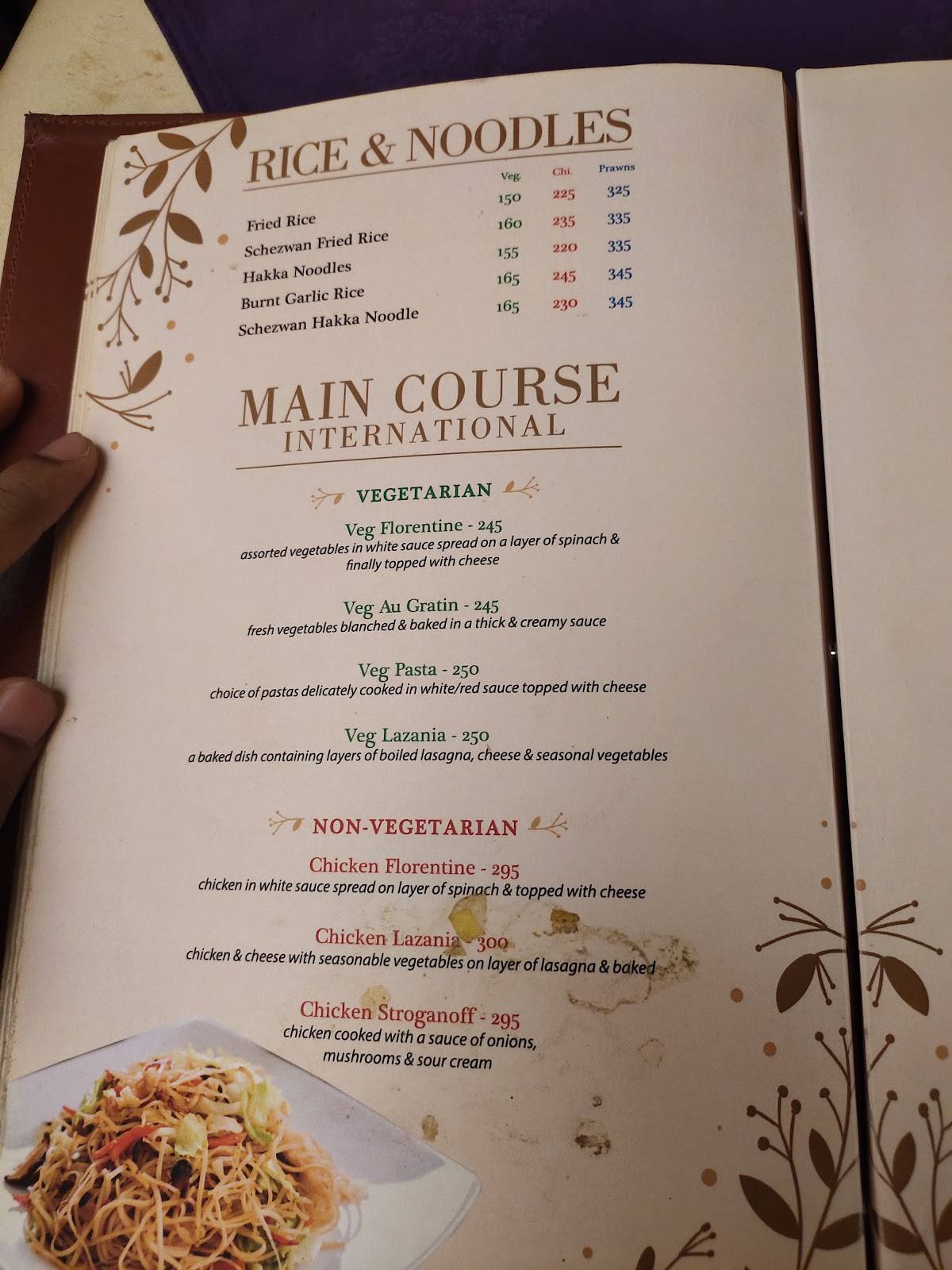 Menu at Gulmohar Restaurant, IIT Bombay., Mumbai, 2nd Floor