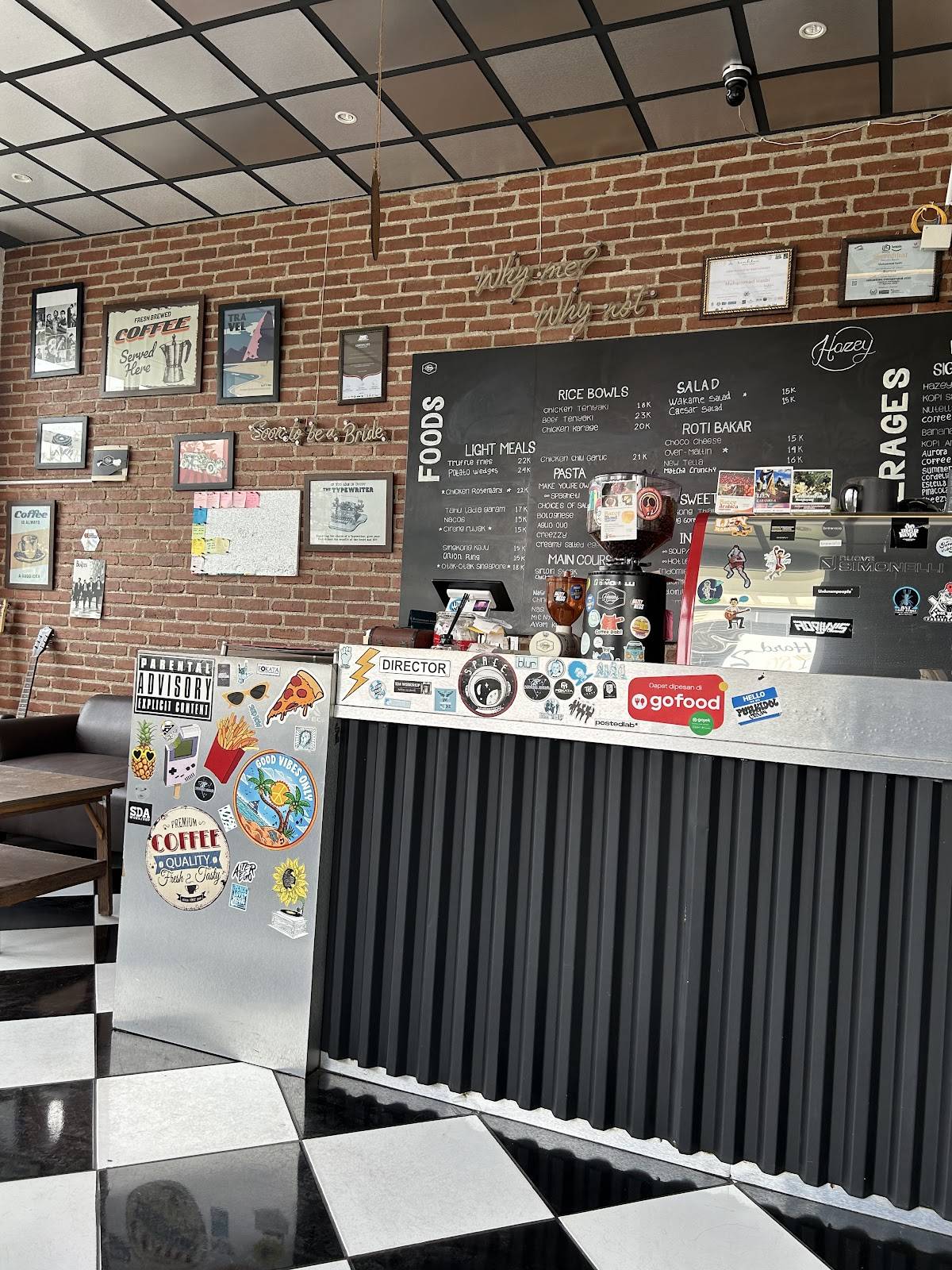 Menu at HAZEY COFFEE & BISTRO cafe, Cikupa