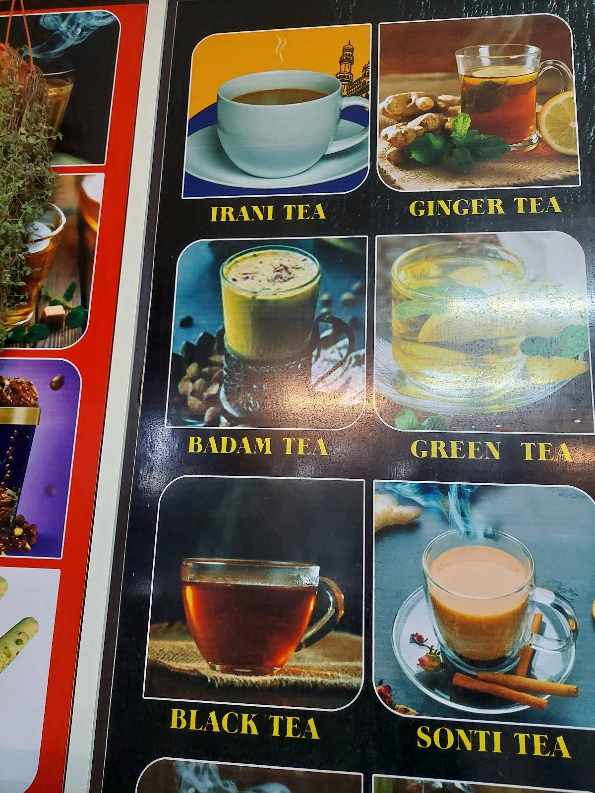 Menu at HS Tea Corner Fast Food Center, Visakhapatnam