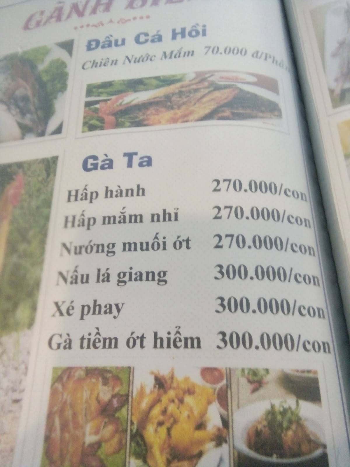 Menu at The Tree Karaoke Phan Văn Trị restaurant, Ho Chi Minh City