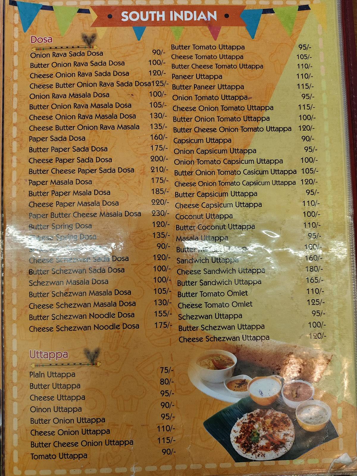 Menu at Hare Krishna Fast Food, Nashik