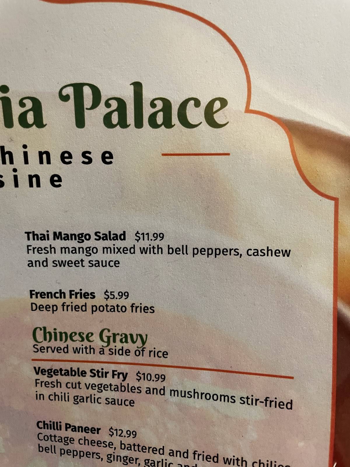 Menu at Heritage On Main Street restaurant, Waynesboro