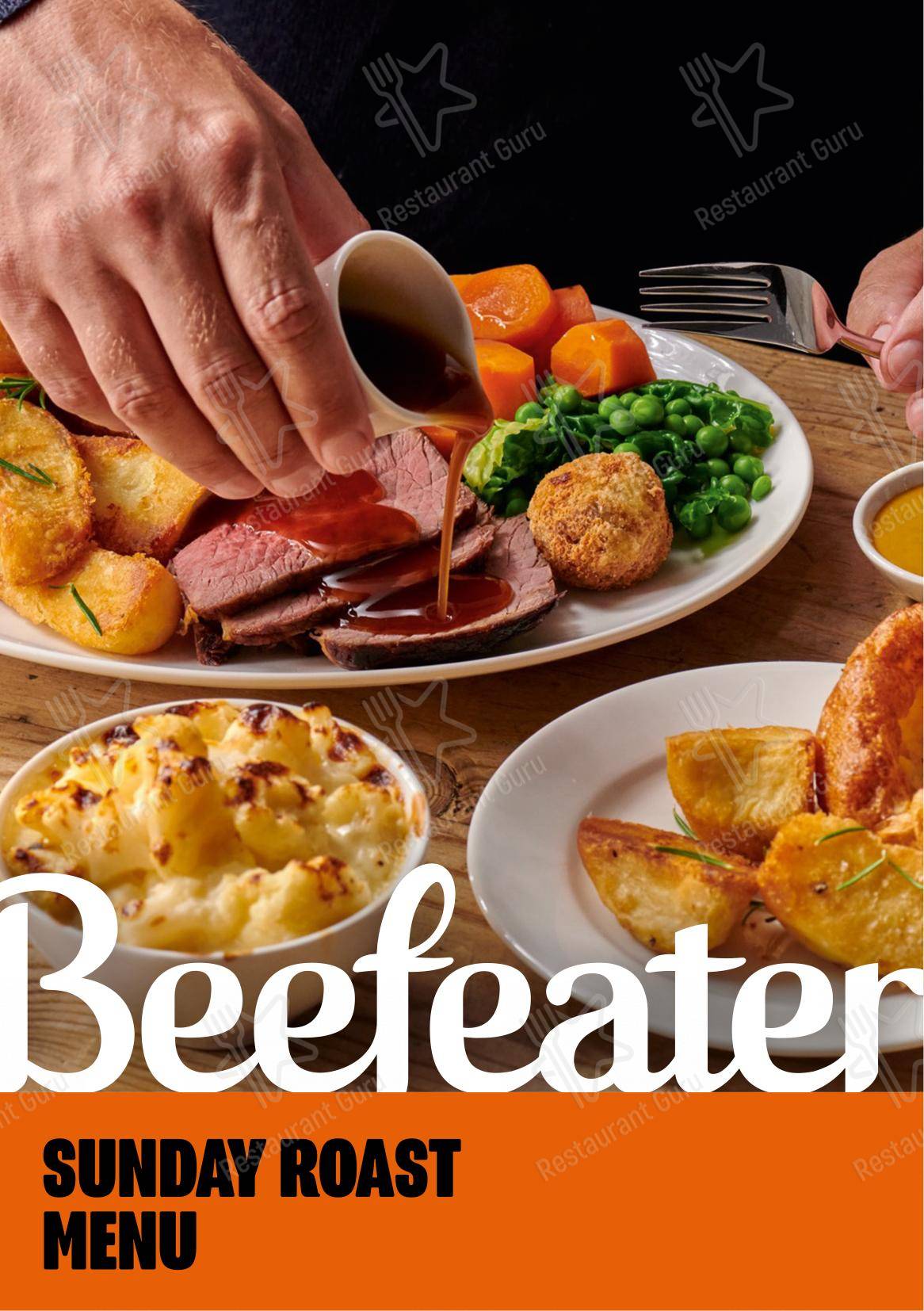 Menu at Hilden Manor Beefeater pub & bar, Tonbridge