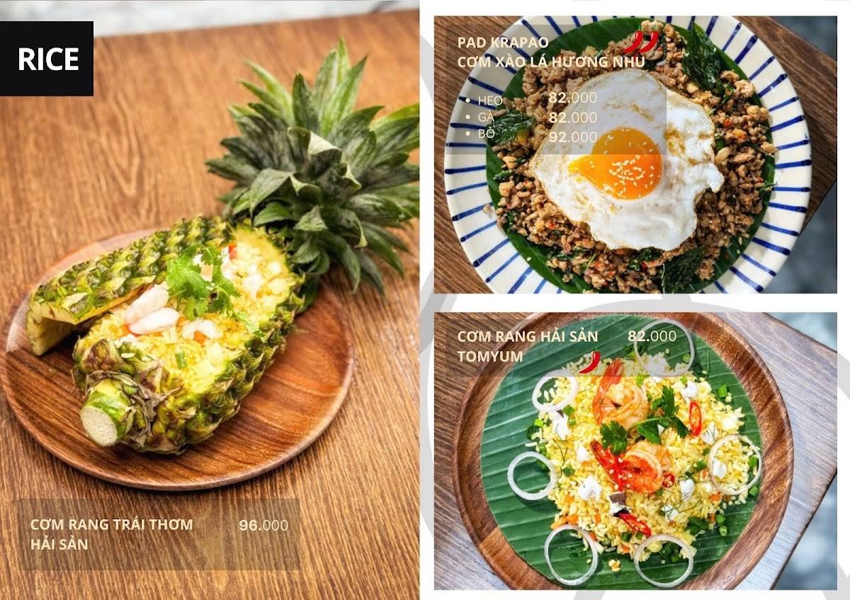 Carta del restaurante Little Chiang Mai - Góc Thái Bông Sao, Ciudad Ho ...