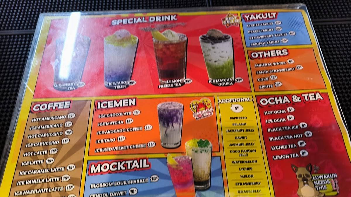 Menu at Helen's Night Mart Kuningan restaurant, South Jakarta