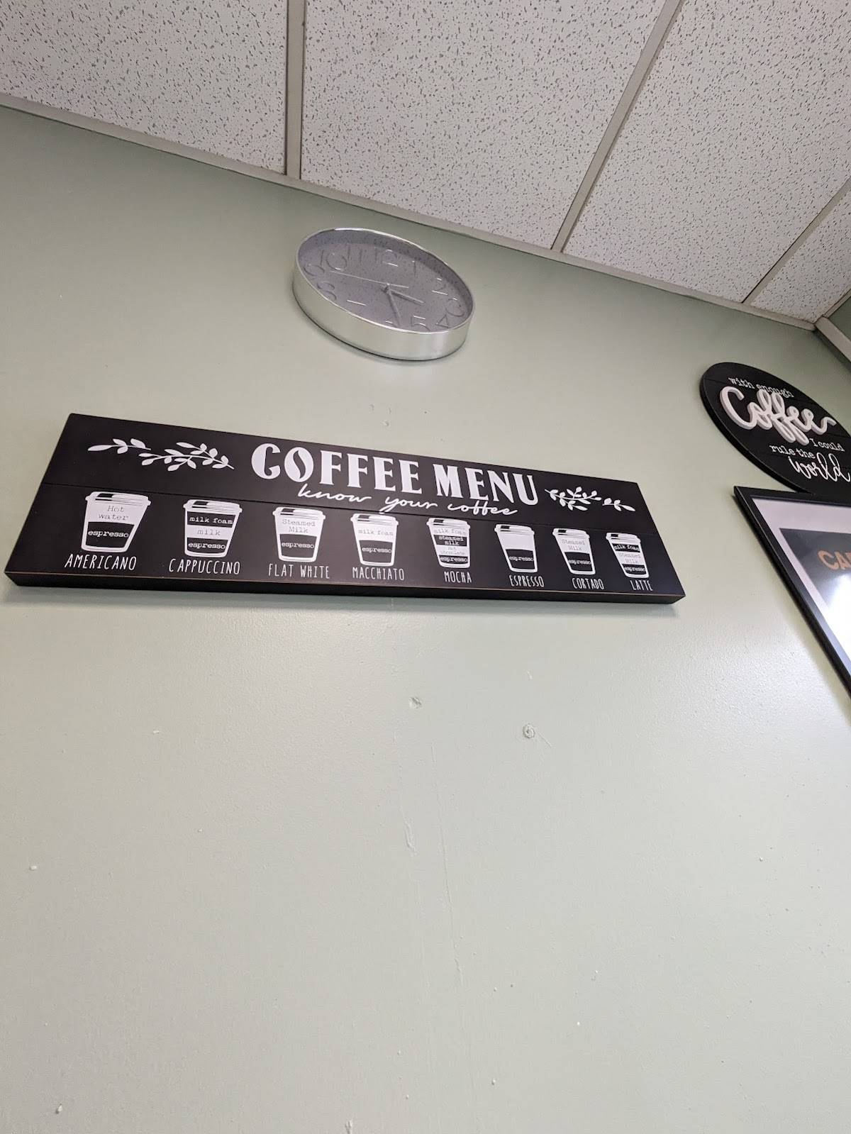Menu at Hug a Mug Café restaurant, Baltinglass