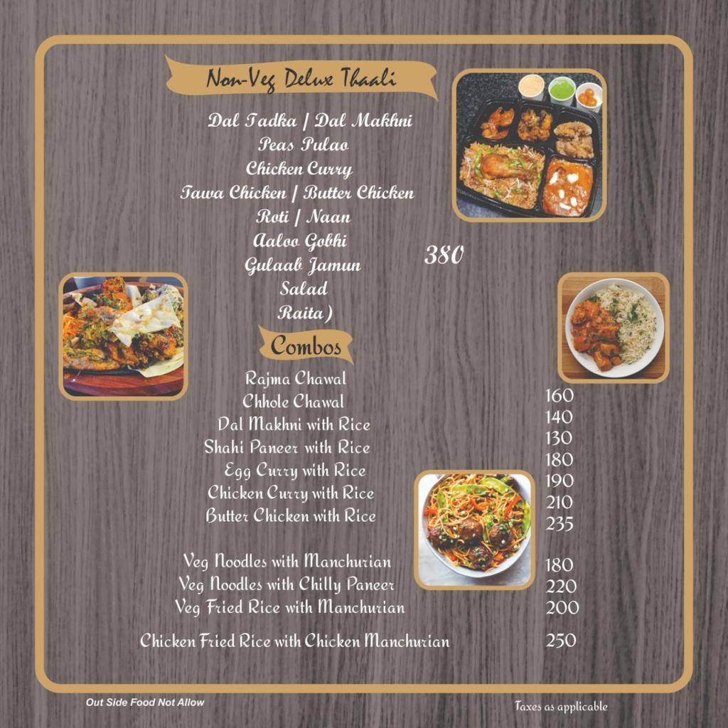 Menu at Ice N Fire Restaurant, Greater Noida