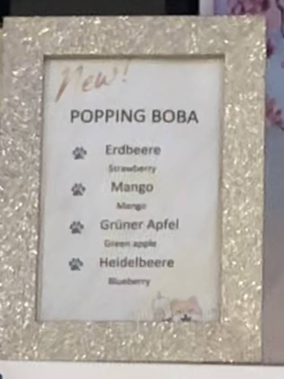 Speisekarte von Ichiban Tea Lugner City, Wien