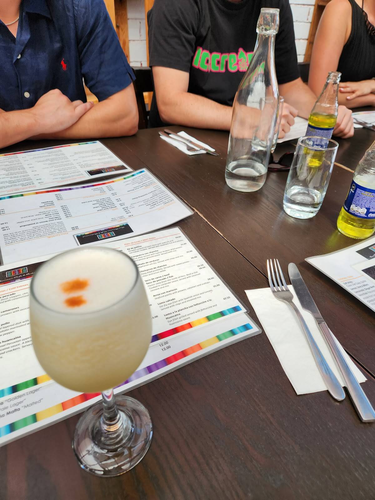 Menu at Inti Gourmet Fine Peruvian Food restaurant, Aspendale, 414 ...