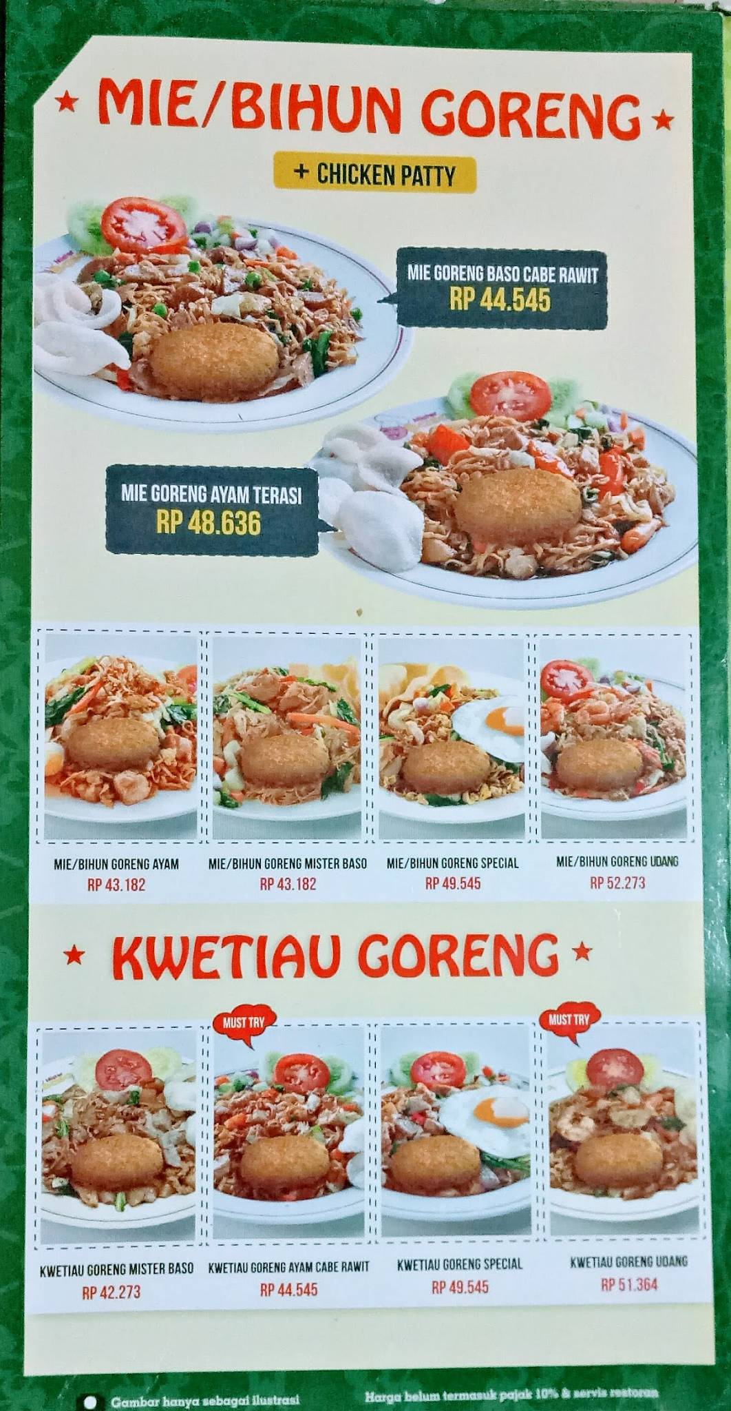 Menu at Mister Baso TAMINI SQUARE restaurant, East Jakarta, Mall Taman ...