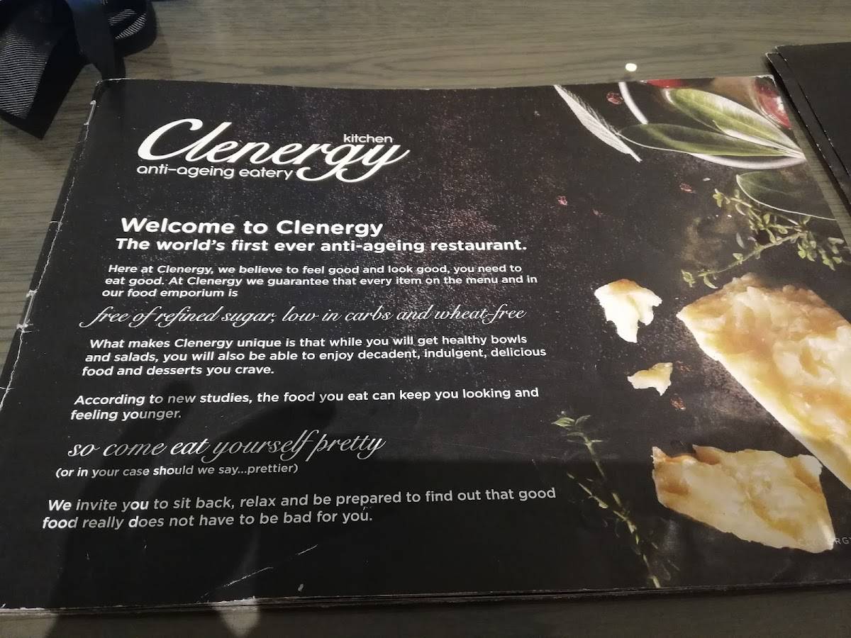 Menu at MiHa Eatery restaurant, Johannesburg