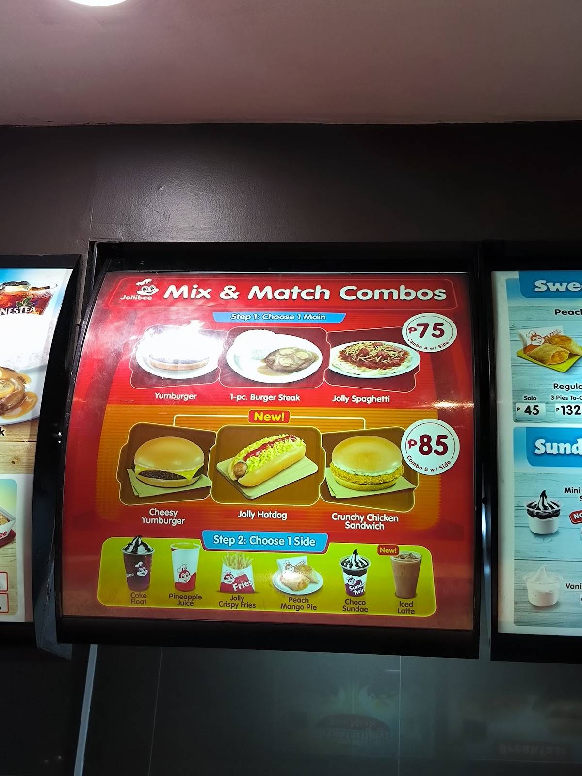 Carta del restaurante Jollibee Sta Rosa Bayan, Santa Rosa, Rizal Blvd