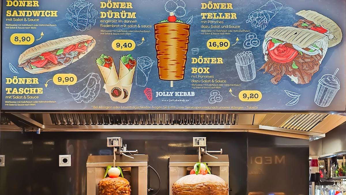 Speisekarte von Jolly Fish restaurant, Hamburg, Quarree 8