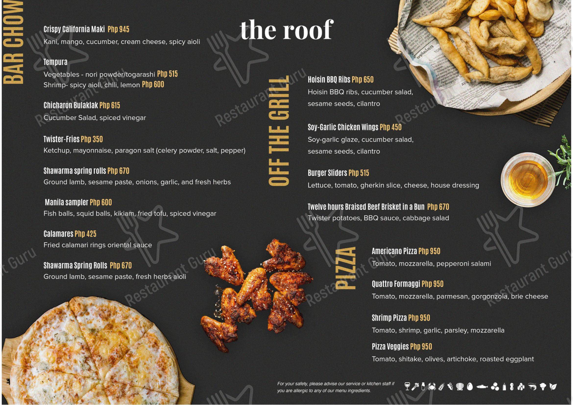 Menu at Joy Nostalgia Dining Lounge restaurant, Pasig