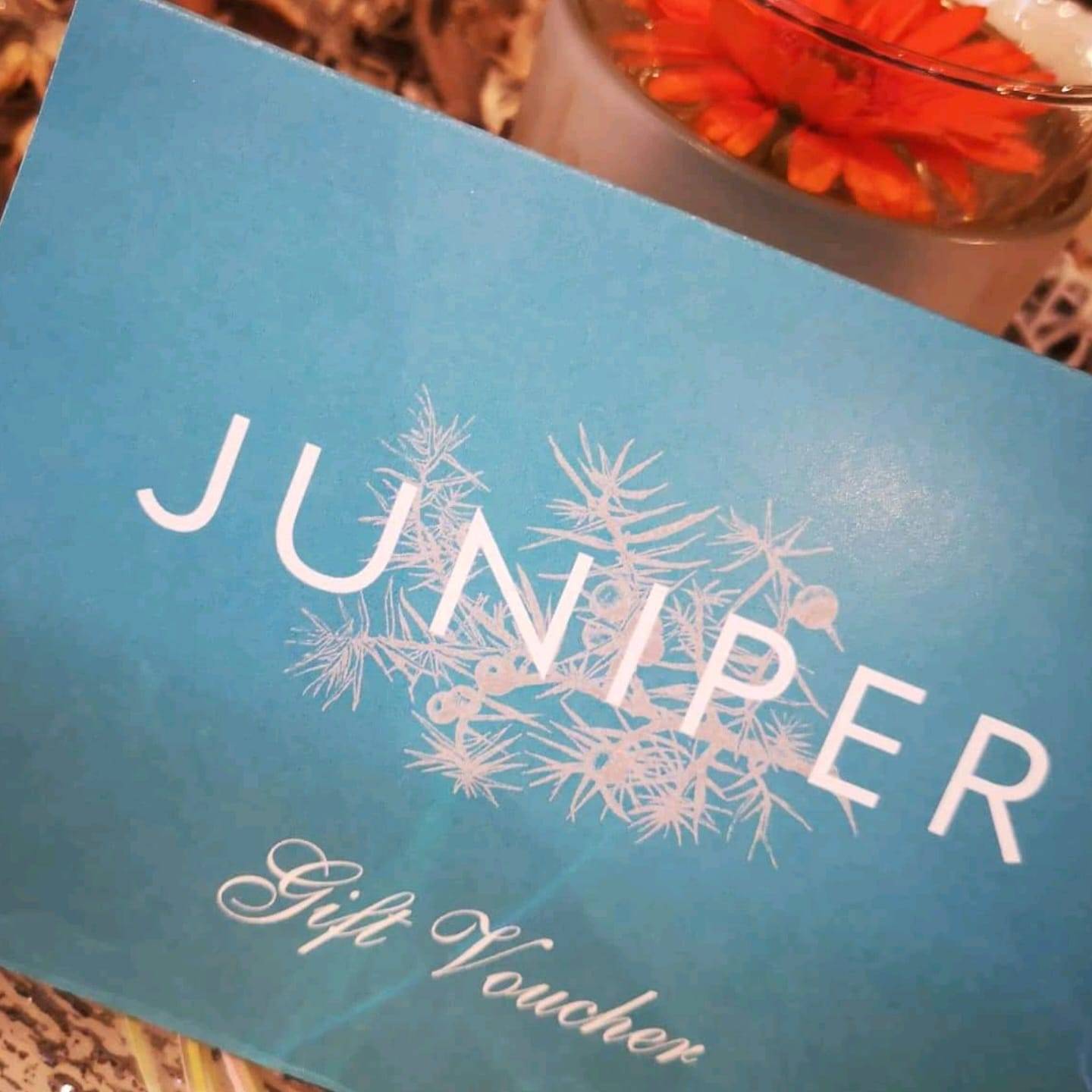 Menu at Juniper Restaurant, Mallow