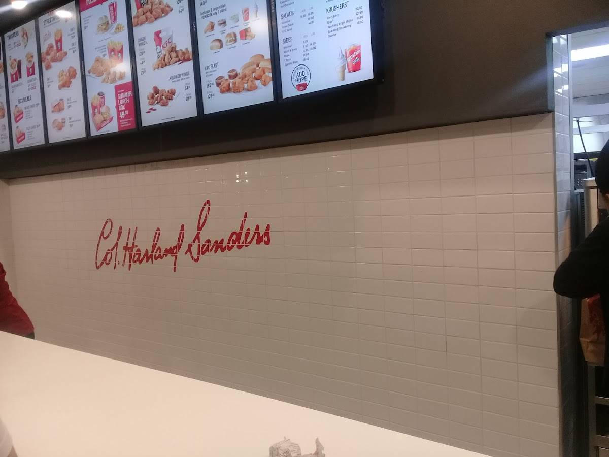 Menu at KFC 17th Quarter restaurant, Port Elizabeth, 17th Quarter Complex