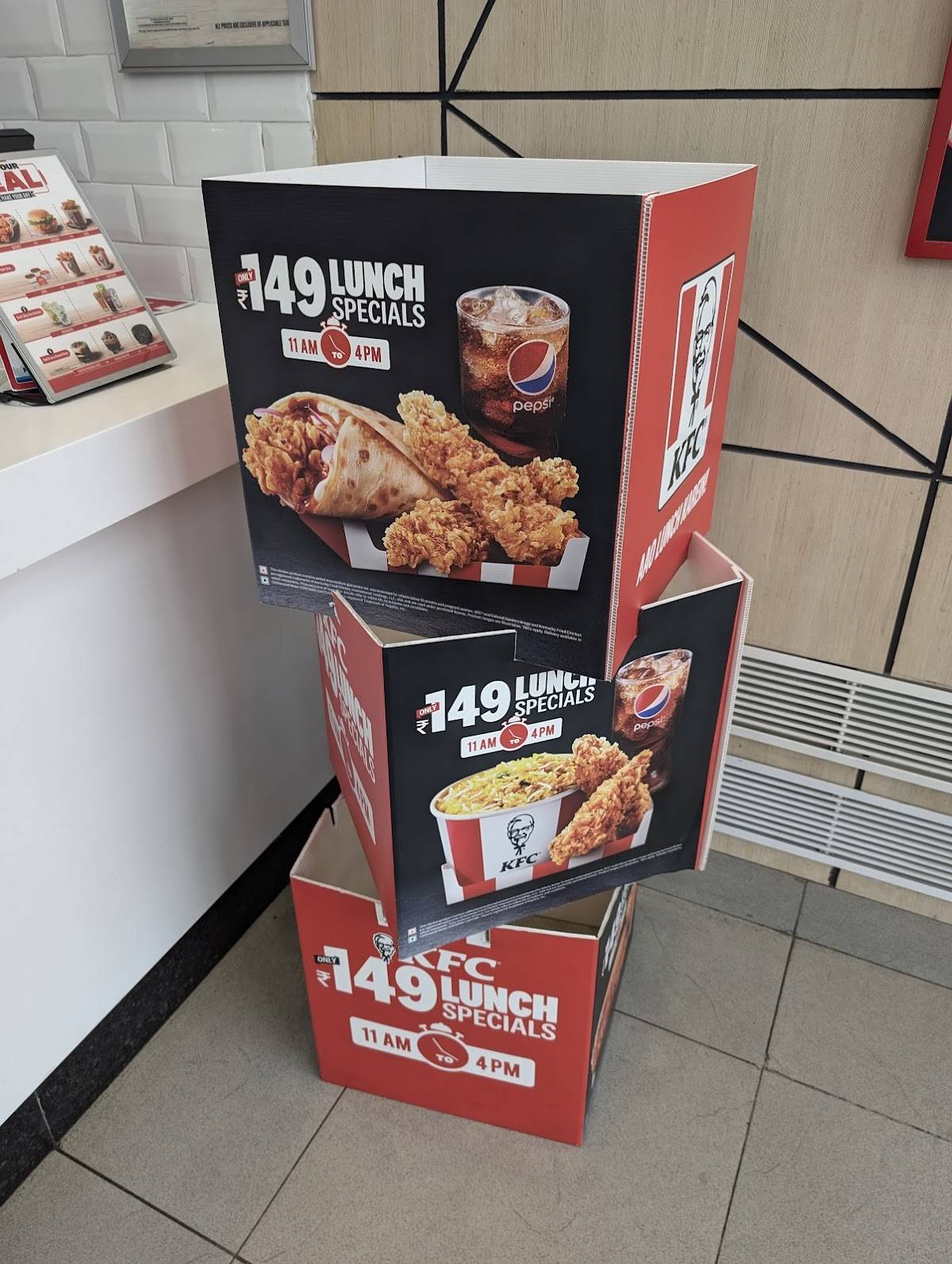 Menu at KFC, Gurugram, Ground Floor, M3M Broadway