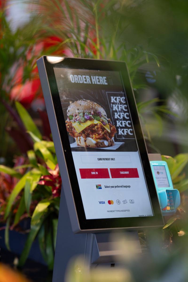 Menu at KFC at Play Braam (Concept Store) restaurant, Johannesburg