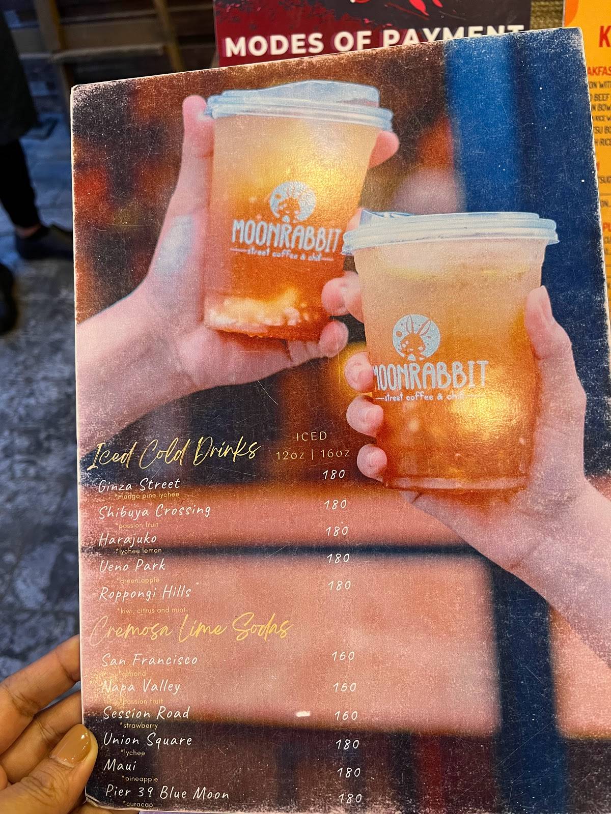 Carta del restaurante Kaizen Food Truck, Dávao