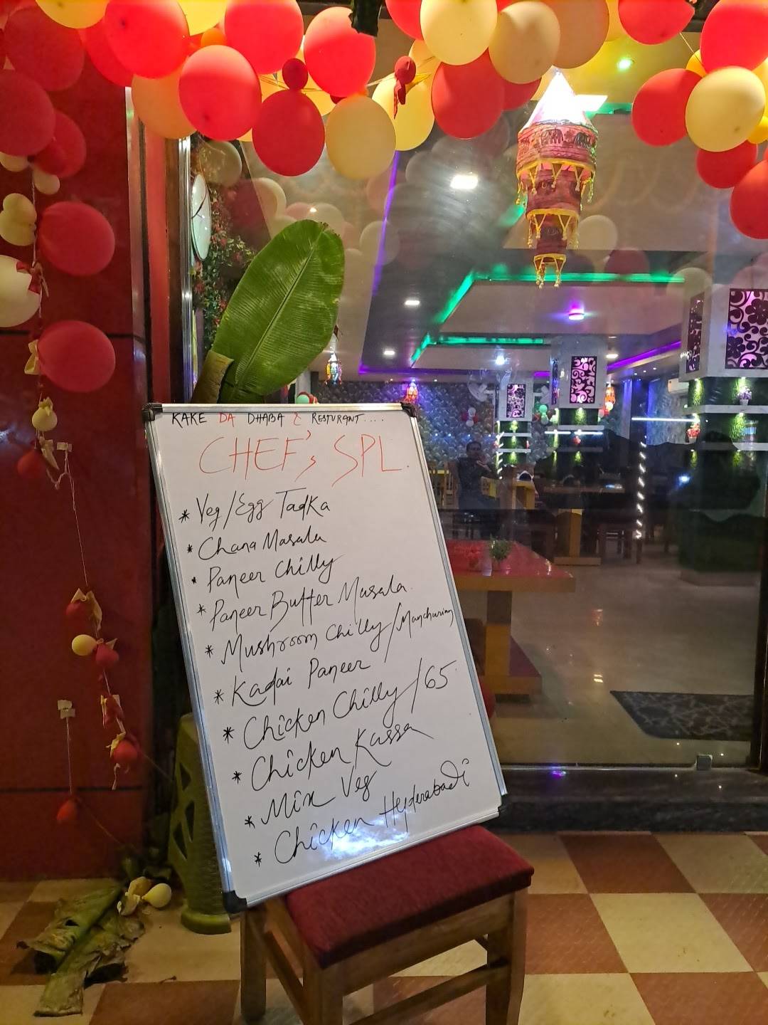 Menu at Kake Da Dhaba & Restaurant, Dhenkanal