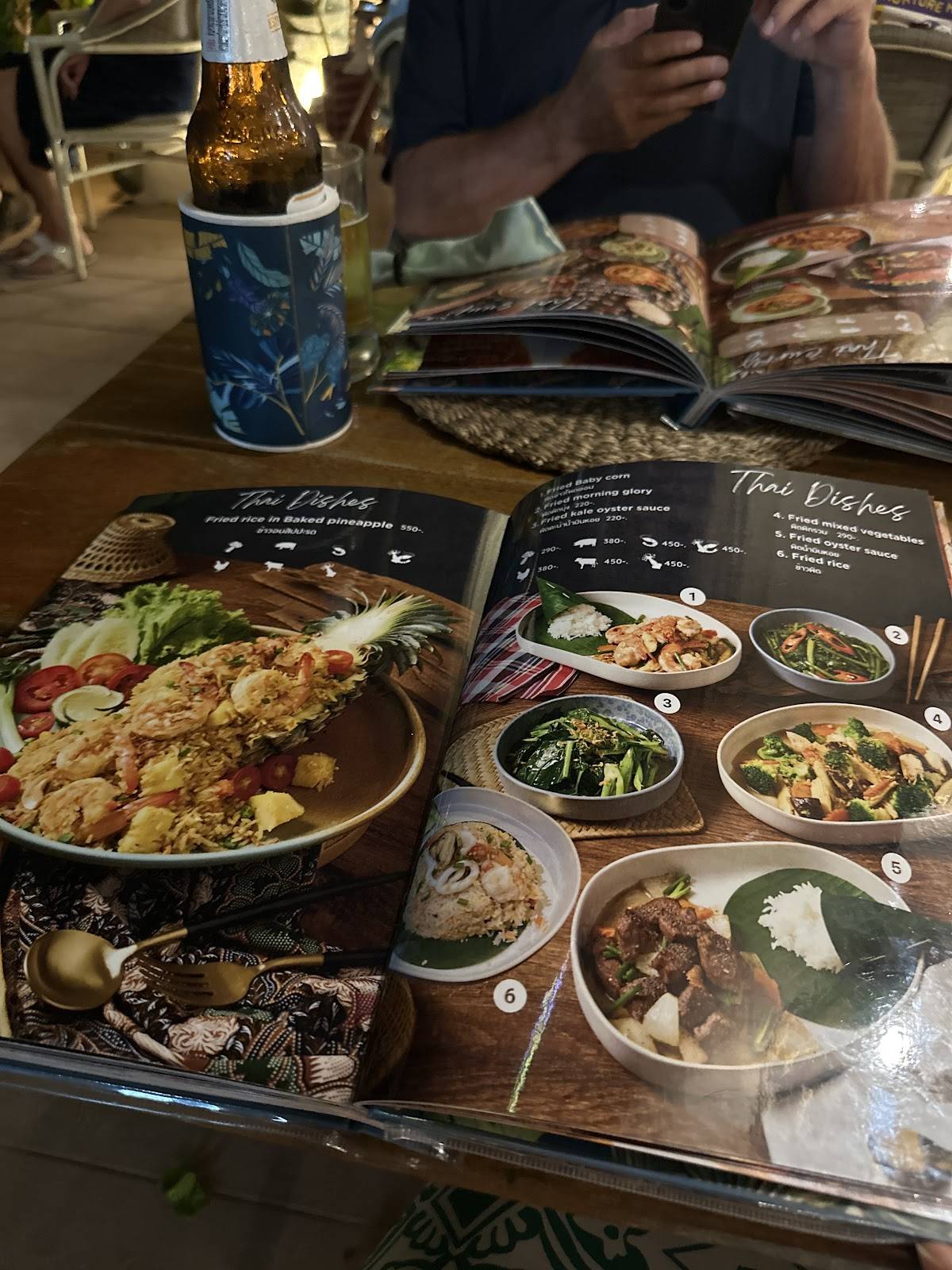 Menu at Smile Bar, Kamala, 97/85 ถนนหน้าหาดกมลา ซอยโรงพักกมลา