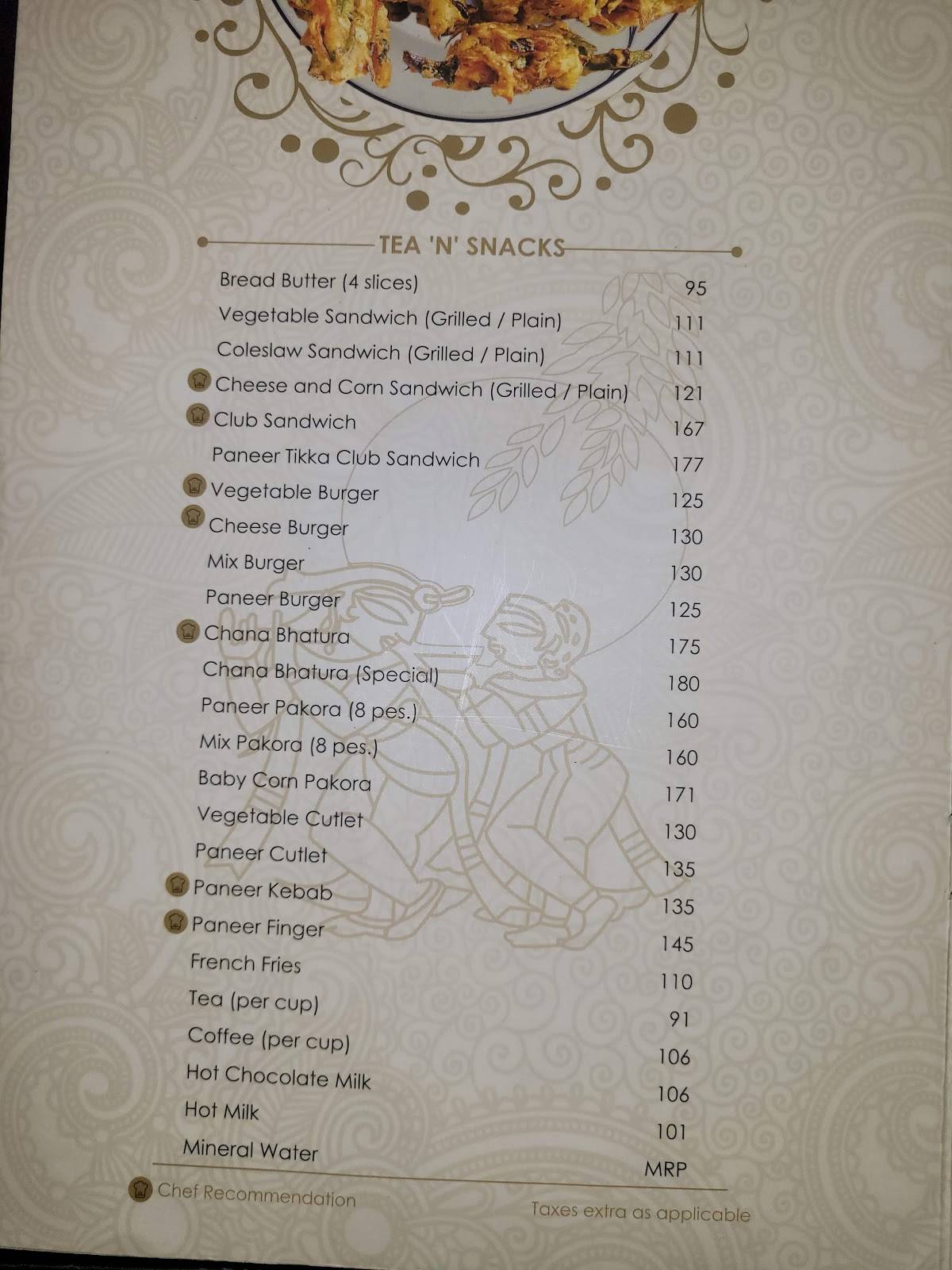 Menu at Kaveri Restaurant, Ranchi, Shop 9-11