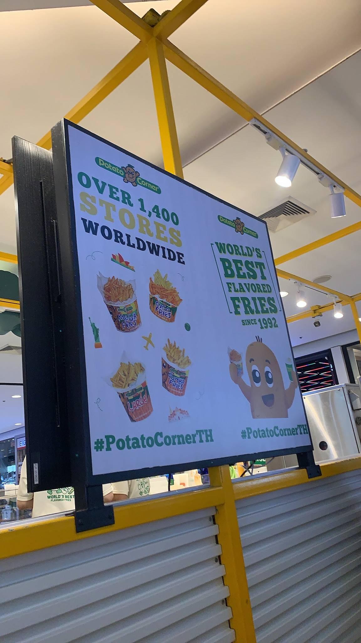 Menu at Potato Corner สาขาเซ็นทรัล ขอนแก่น restaurant, Khon Kaen