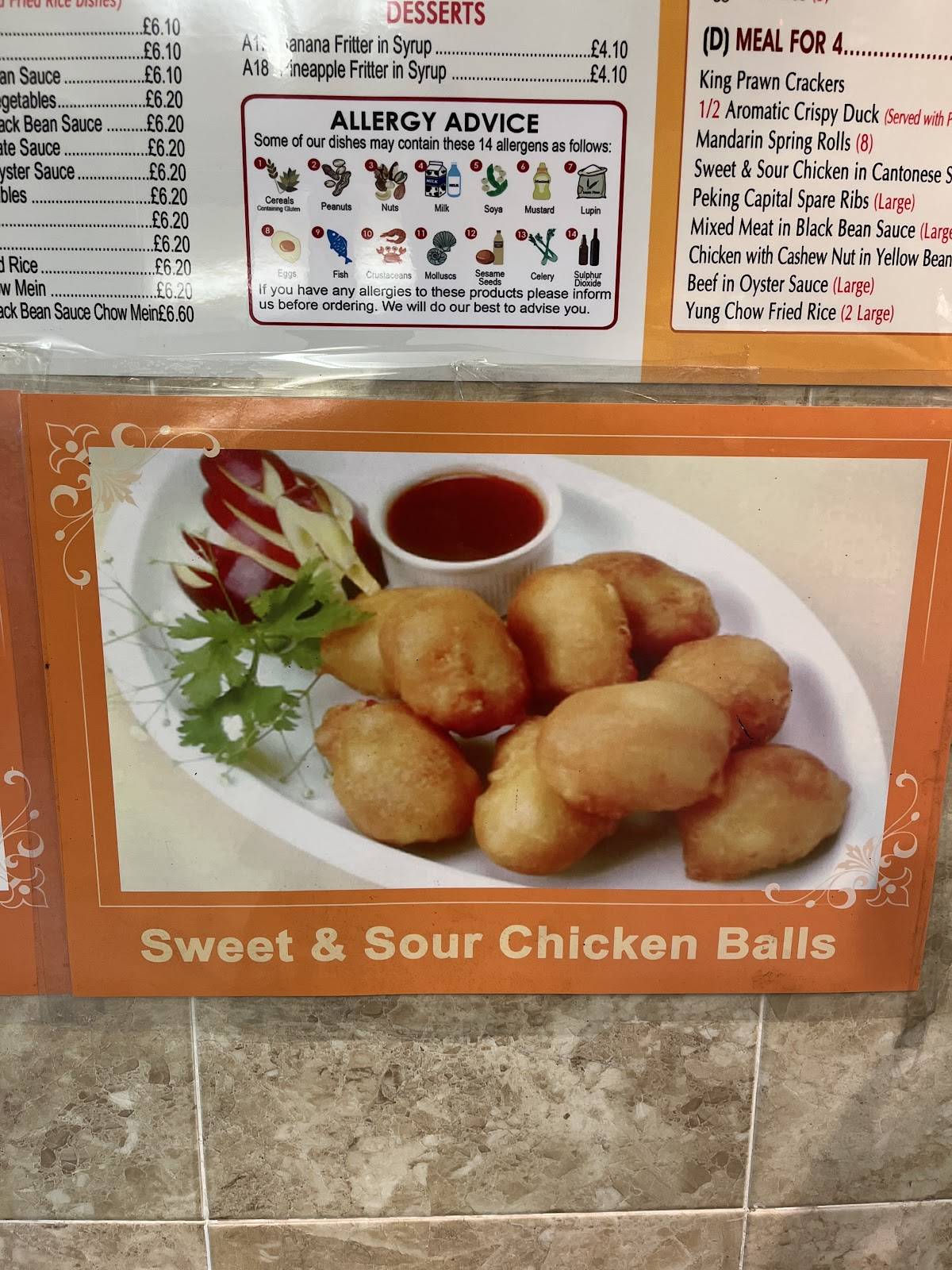 Menu at Kin Shing fast food, Scarborough