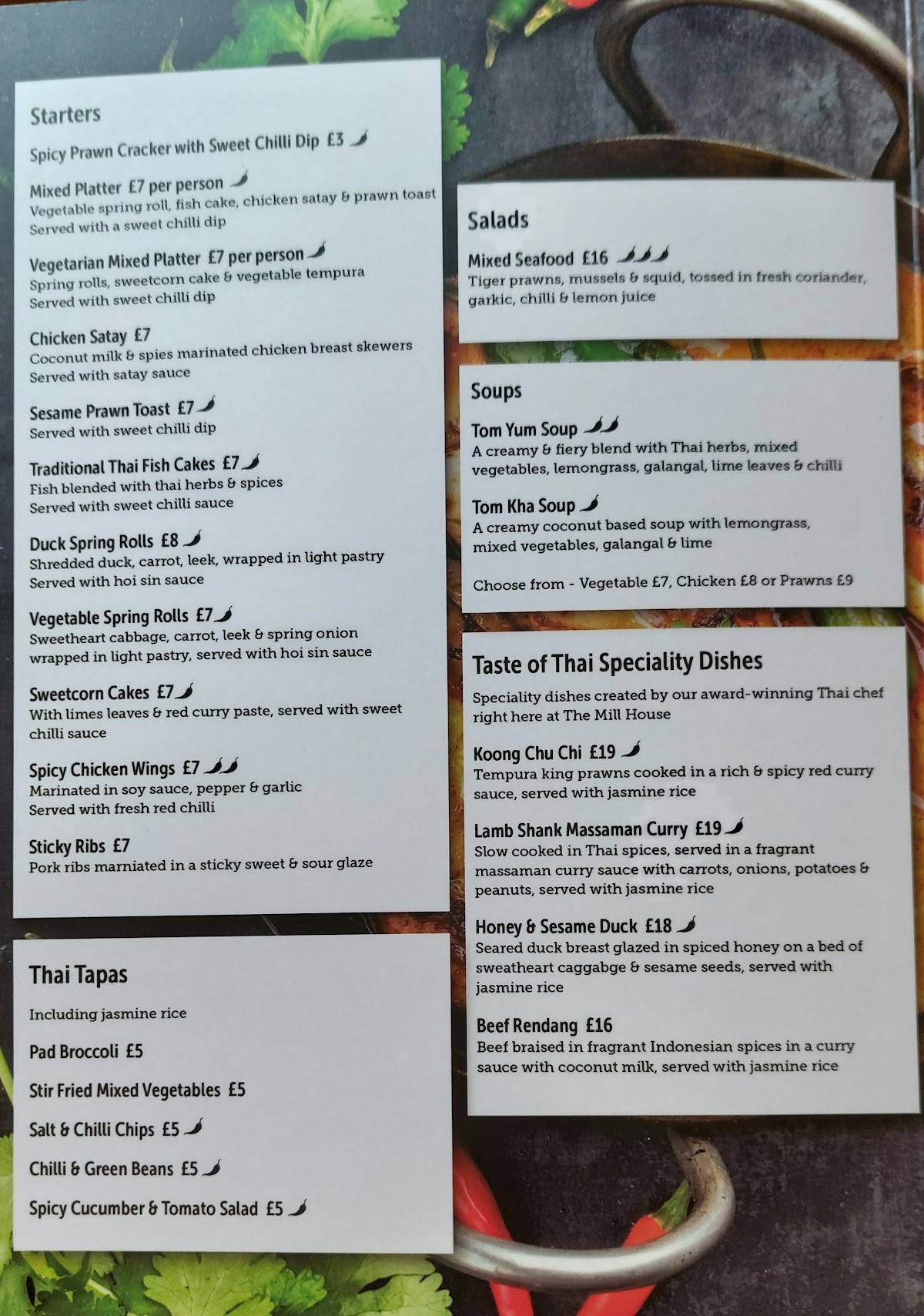Menu at The Blue Ball pub & bar, Kintbury, High St