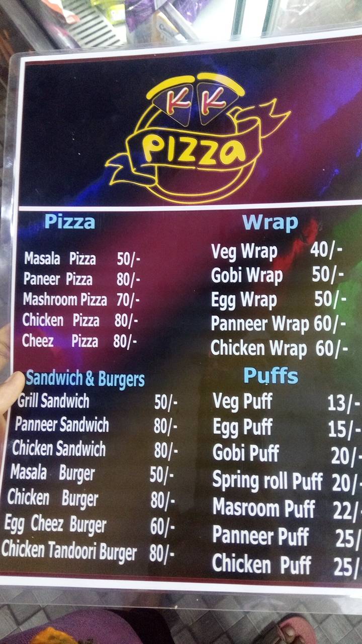 Menu at Kk bakery, Kadapa