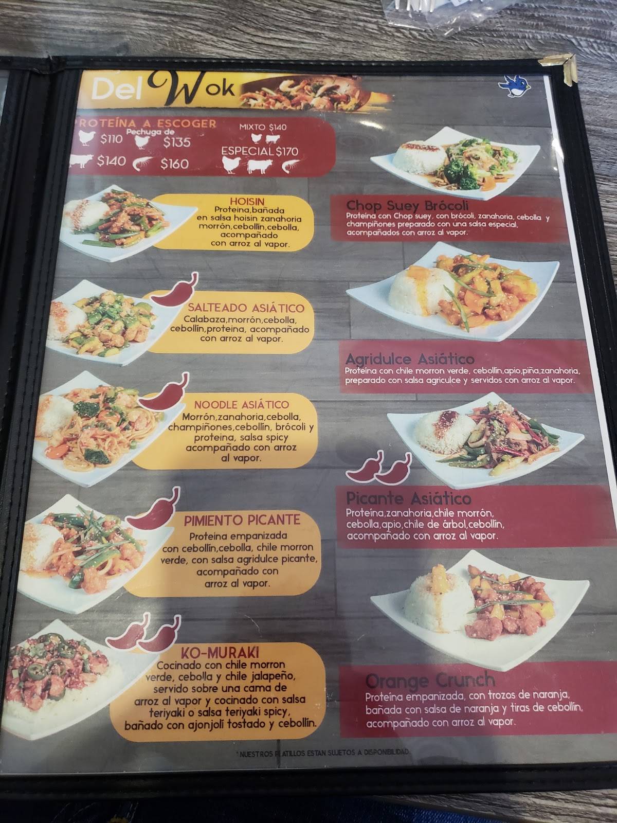 Carta del restaurante Kotori - Independencia, Mexicali, Blvd. Lázaro ...