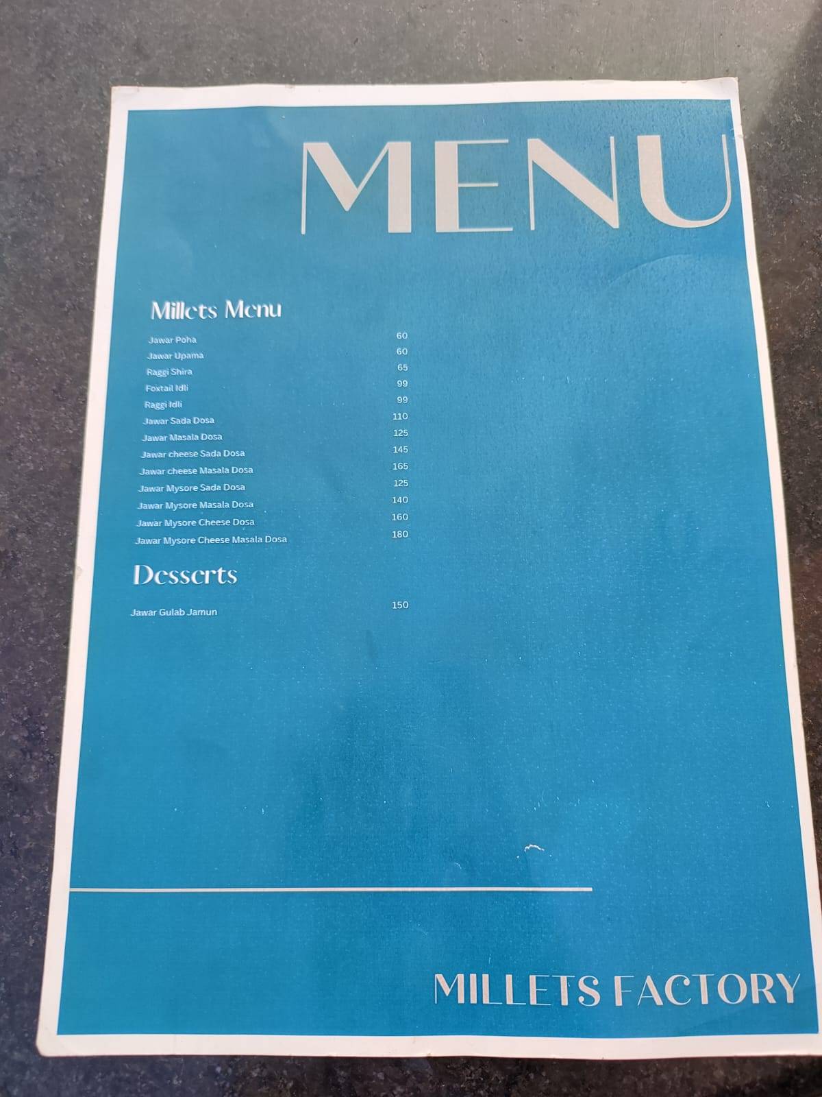 Menu at Krishna Sagar, Pure Veg Restaurant, Pune