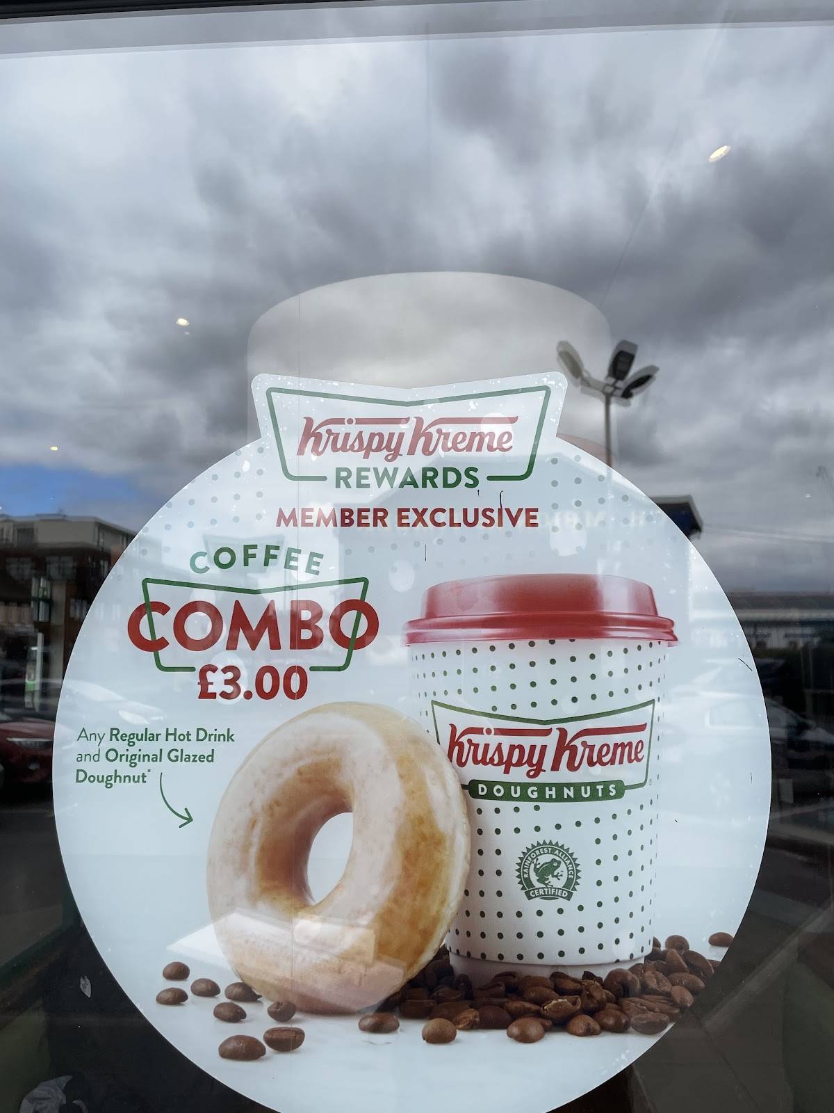 Menu at Krispy Kreme Shannon Corner fast food, New Malden, 197 ...