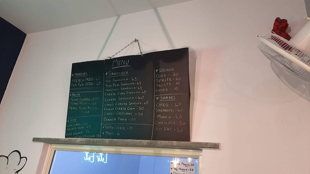 Menu at Kush Cafe, Bengaluru