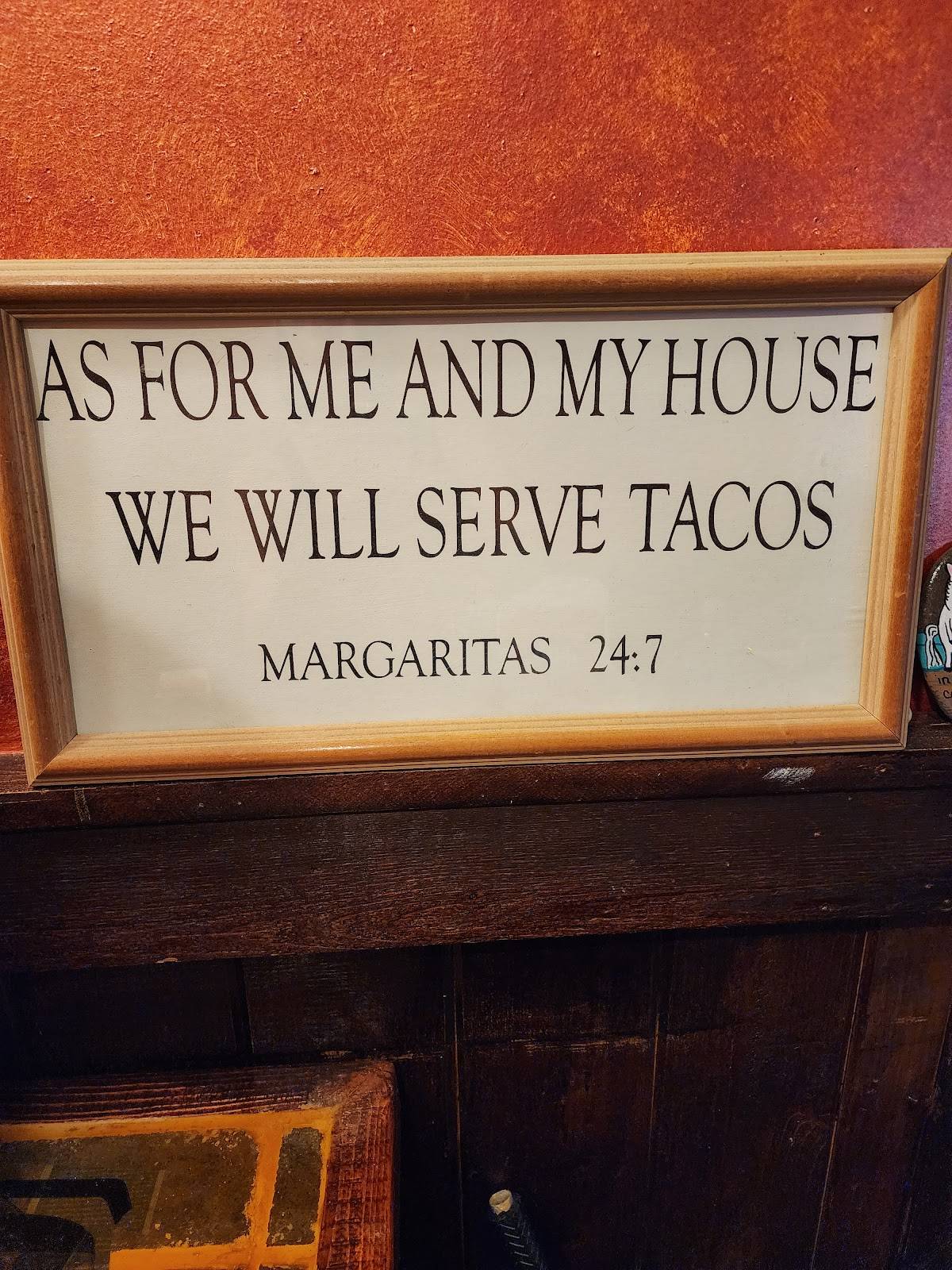 Menu at La Feria restaurant, Clinton