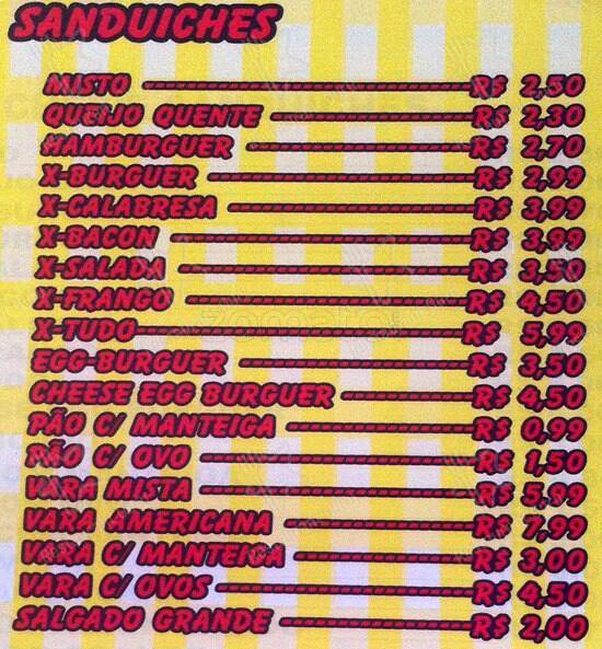 Menu em Lanche & Cia restaurante, Salvador