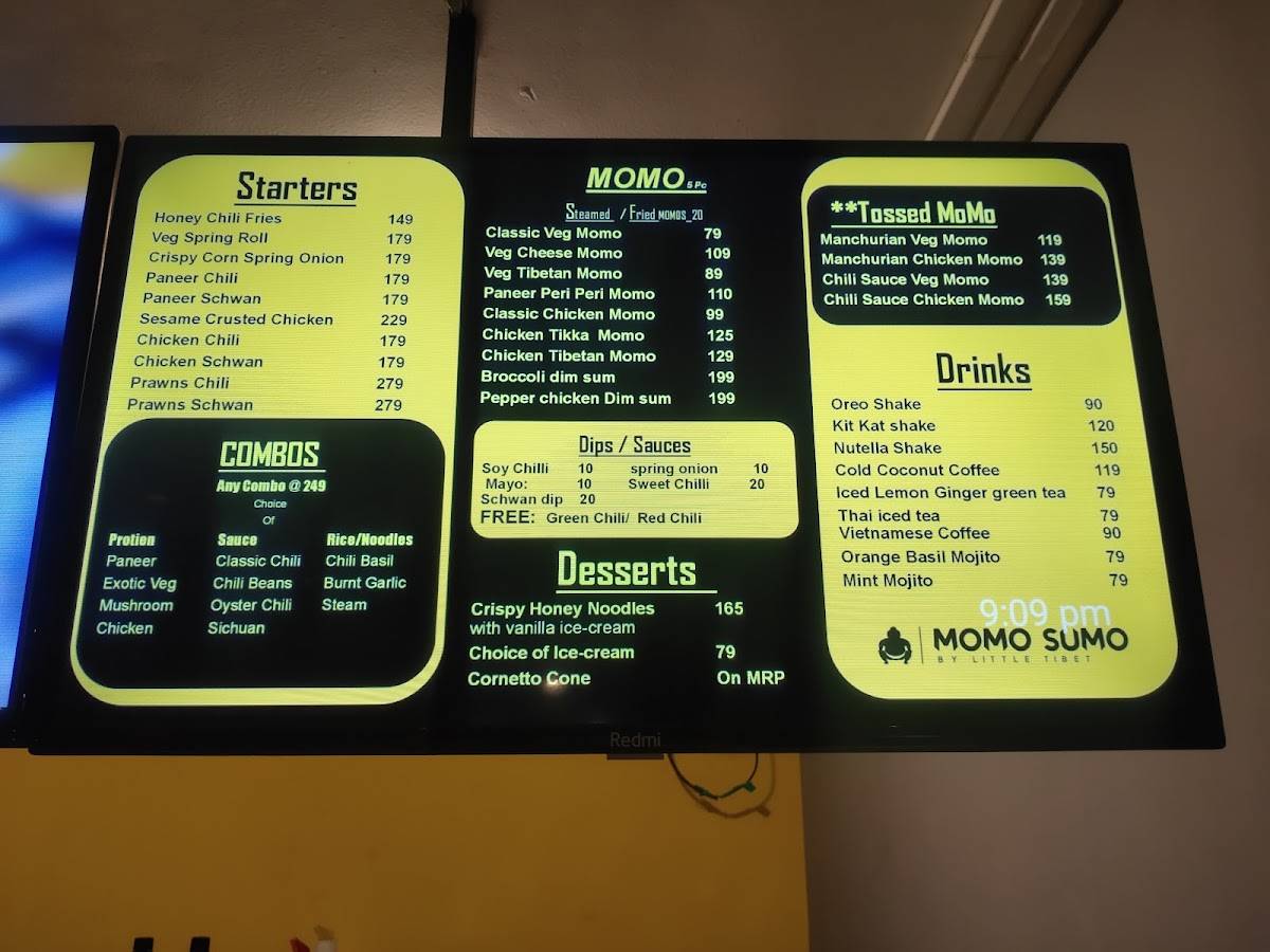 Menu at CAFE SUMO (MOMO SUMO)- Best Restaurent, Latur