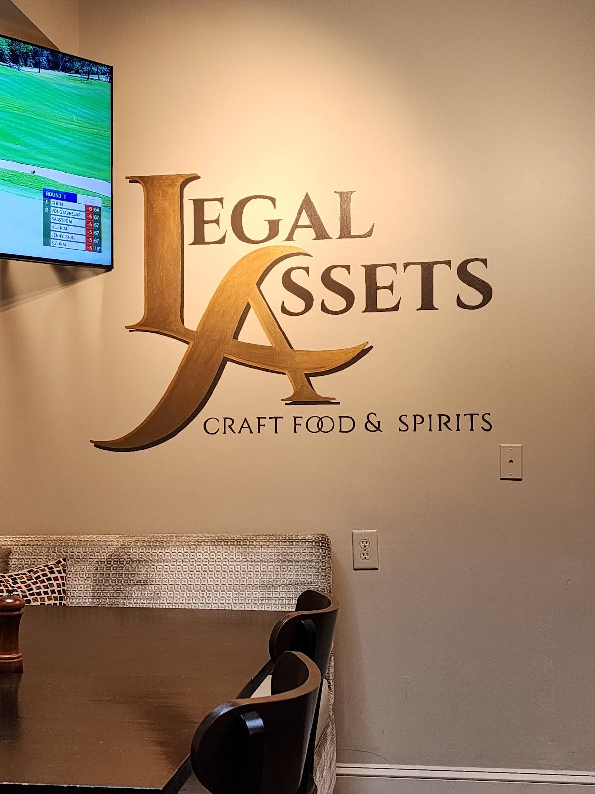 Menu at Legal Assets Craft Food & Spirits restaurant, Easton
