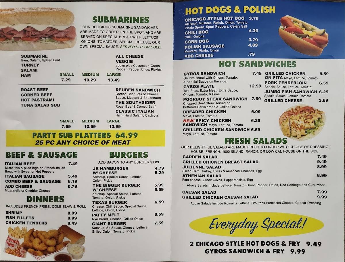 Menu at Lemon Tree Casual Dining restaurant, Lemont, State St