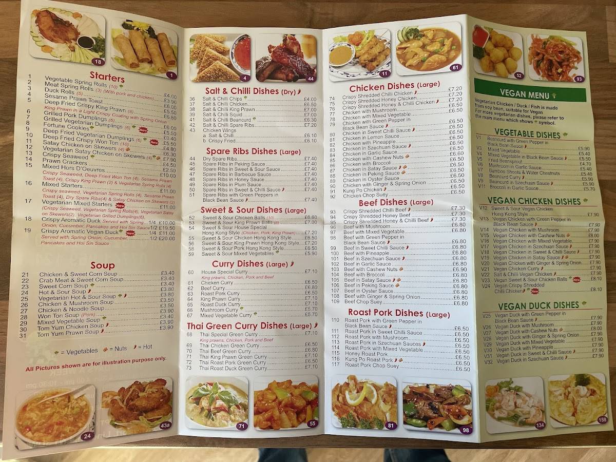 Menu at Leon Cantonese & Chinese Takeaway restaurant, Lincoln