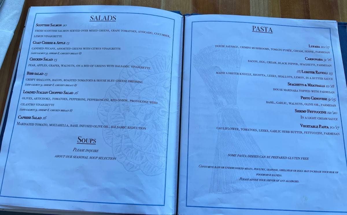 Menu at Libro at Laurelwood pub & bar, Memphis