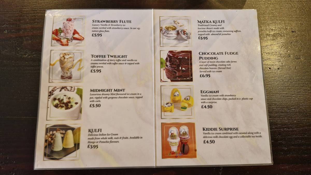 Menu at Fradley Arms pub & bar, Lichfield
