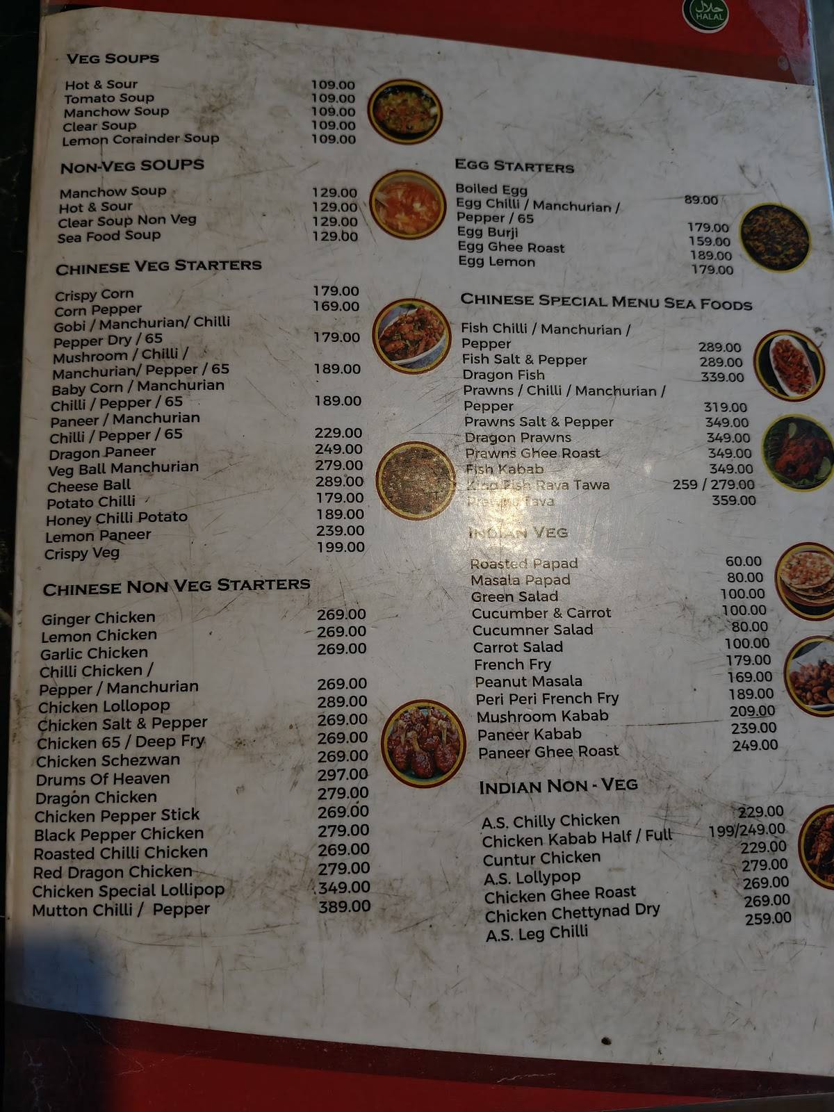 Menu at Limestone Hills Restaurant, Bengaluru