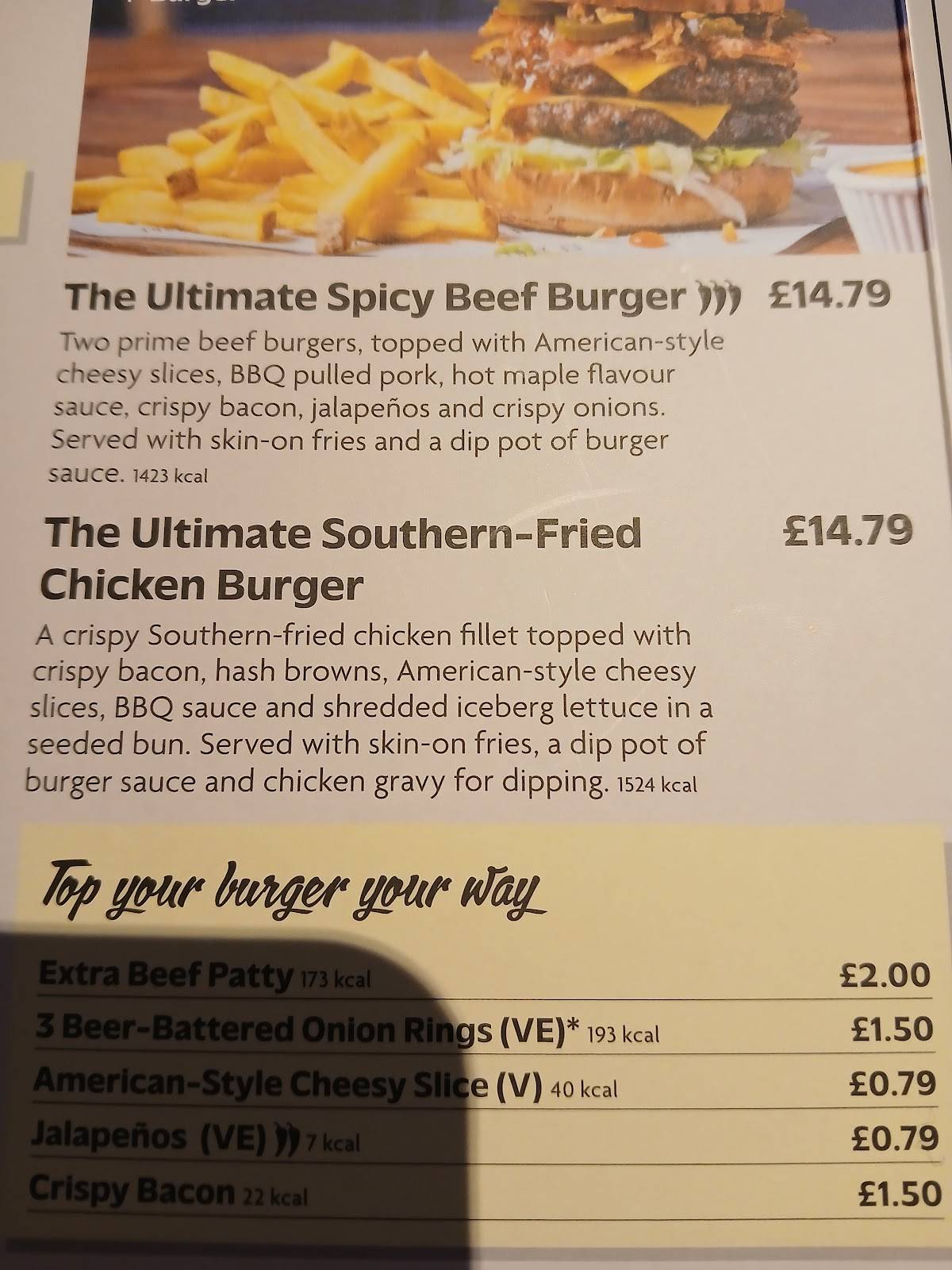 Menu at Lincolnshire Otter pub & bar, Gainsborough, Somerby Way