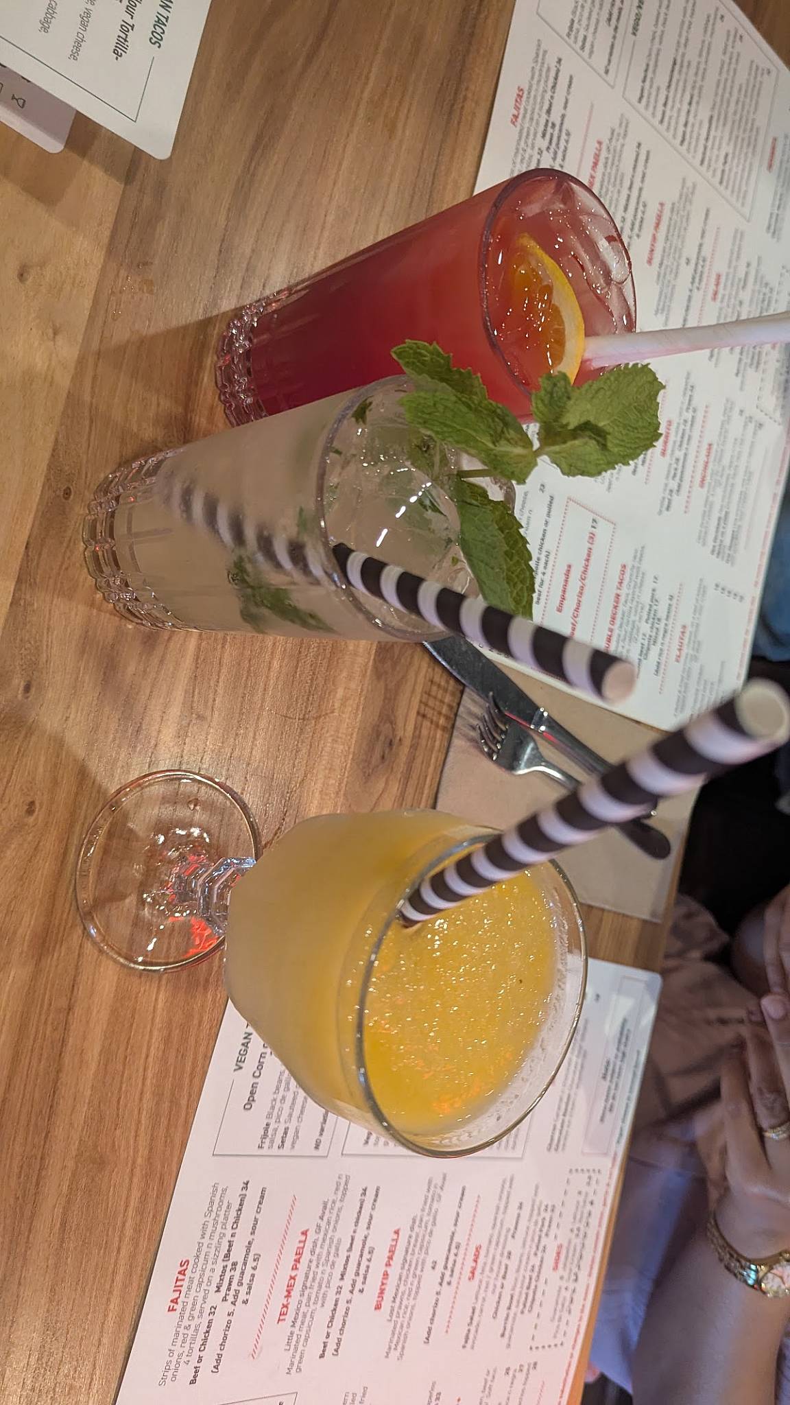 Menu at Little Mexico restaurant, Beaconsfield, 23 Woods St